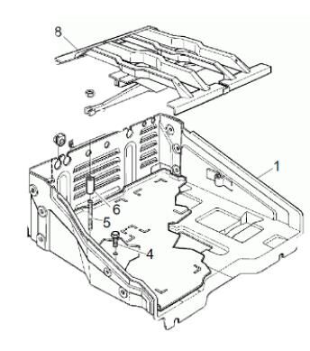 2140666 pričvršćivači za Scania SCANIA P94 kamiona