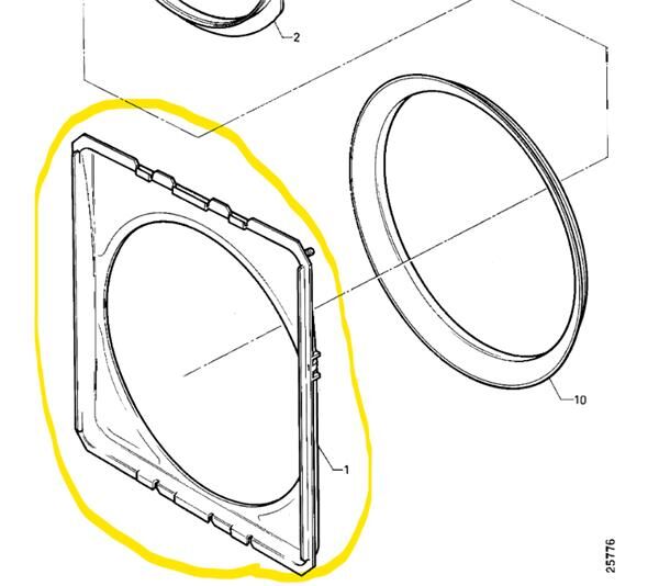1390705 ventilator hladnjaka za Scania 144 C kamiona