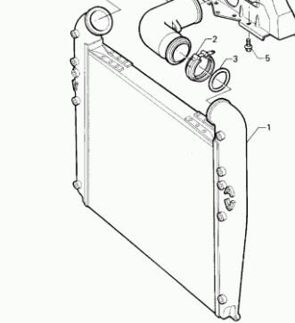 1764885 interkuler za Scania Serie 4 (P/R 144 L)(1996->) kamiona