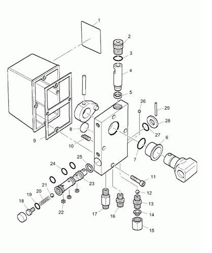 1549740 pumpa za dizanje kabine za Scania SCANIA P94 kamiona