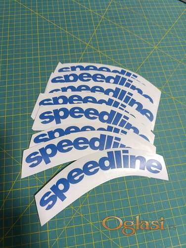 Speedline nalepnice za felne
