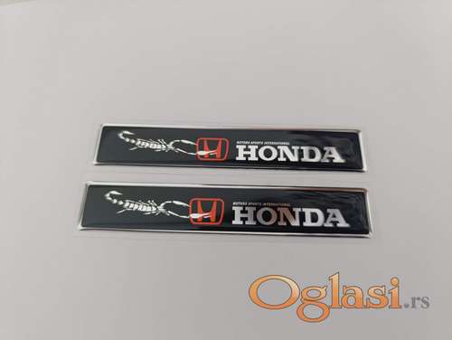 Honda stikeri - oznake za auto