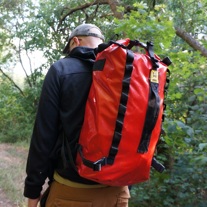 50 Liter Rollup Backpack Ranac