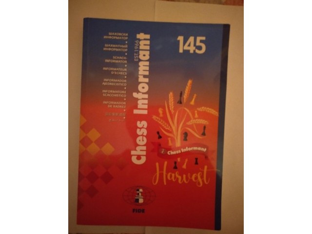 šahovski informator 145,godina 2020