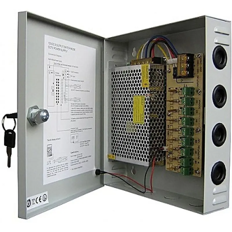 Xed 9-Kanalno napajanje XED10A12VX-9L, 120W