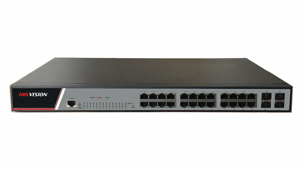 Hikvision Mrežni switch DS-3E2528, Crni