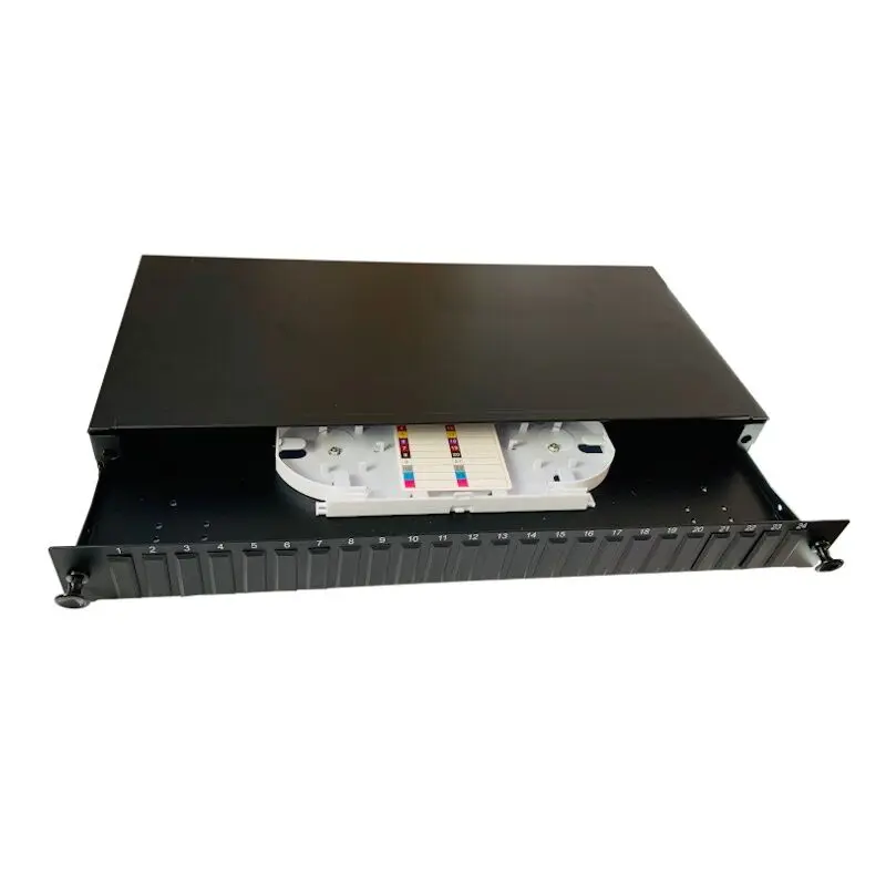 Patch panel fiber, 24 Core, sc duplex