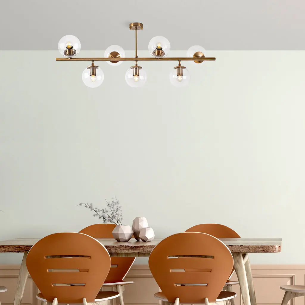 Opviq Fazli 10541 Luster, Zlatno-beli