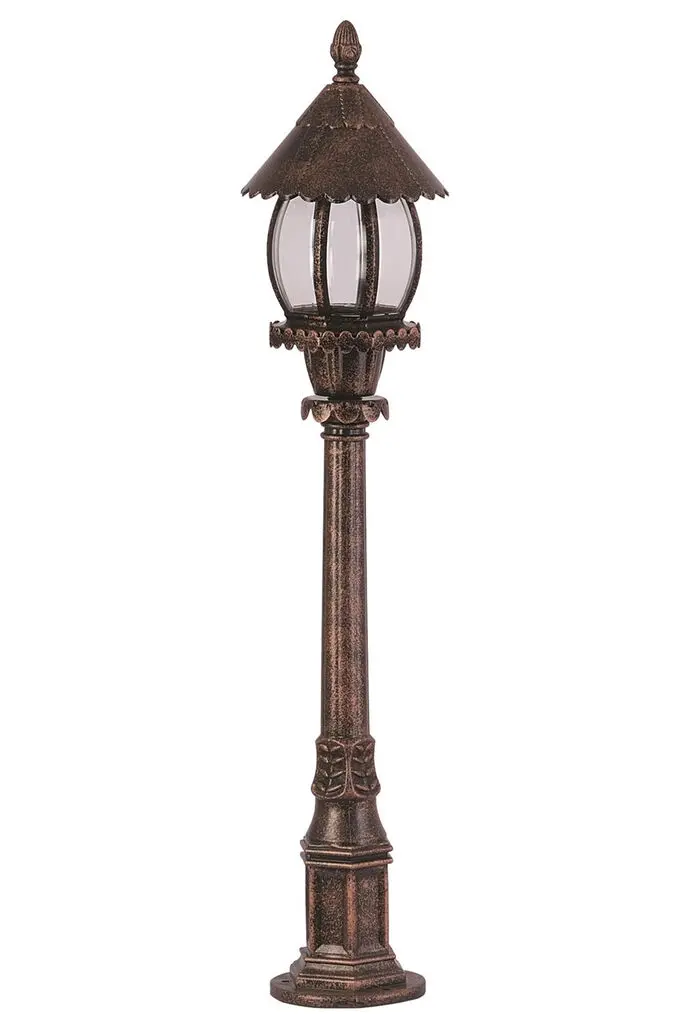 Opviq Spoljna lampa BSU-68184-BKR-B, 100 cm, Podna, E27, IP65, 60W, Braon