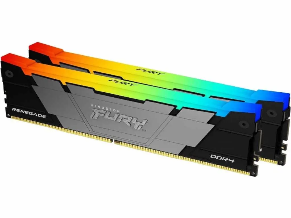 Kingston Memorija Fury Renegade RGB, 64GB, DIMM, DDR4, 3200MHz, CL16