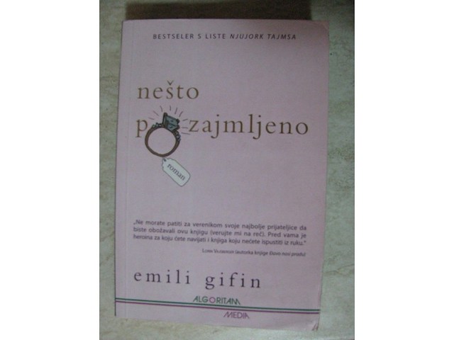 NEŠTO POZAJMLJENO - EMILI GIFIN