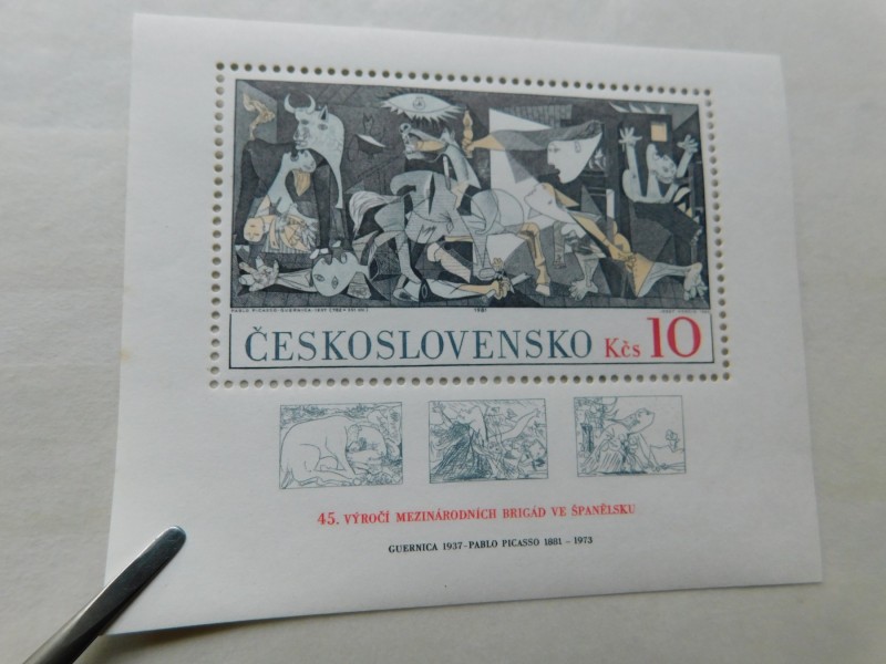 ** ČESKOSLOVENSKO 1981 BLOK **