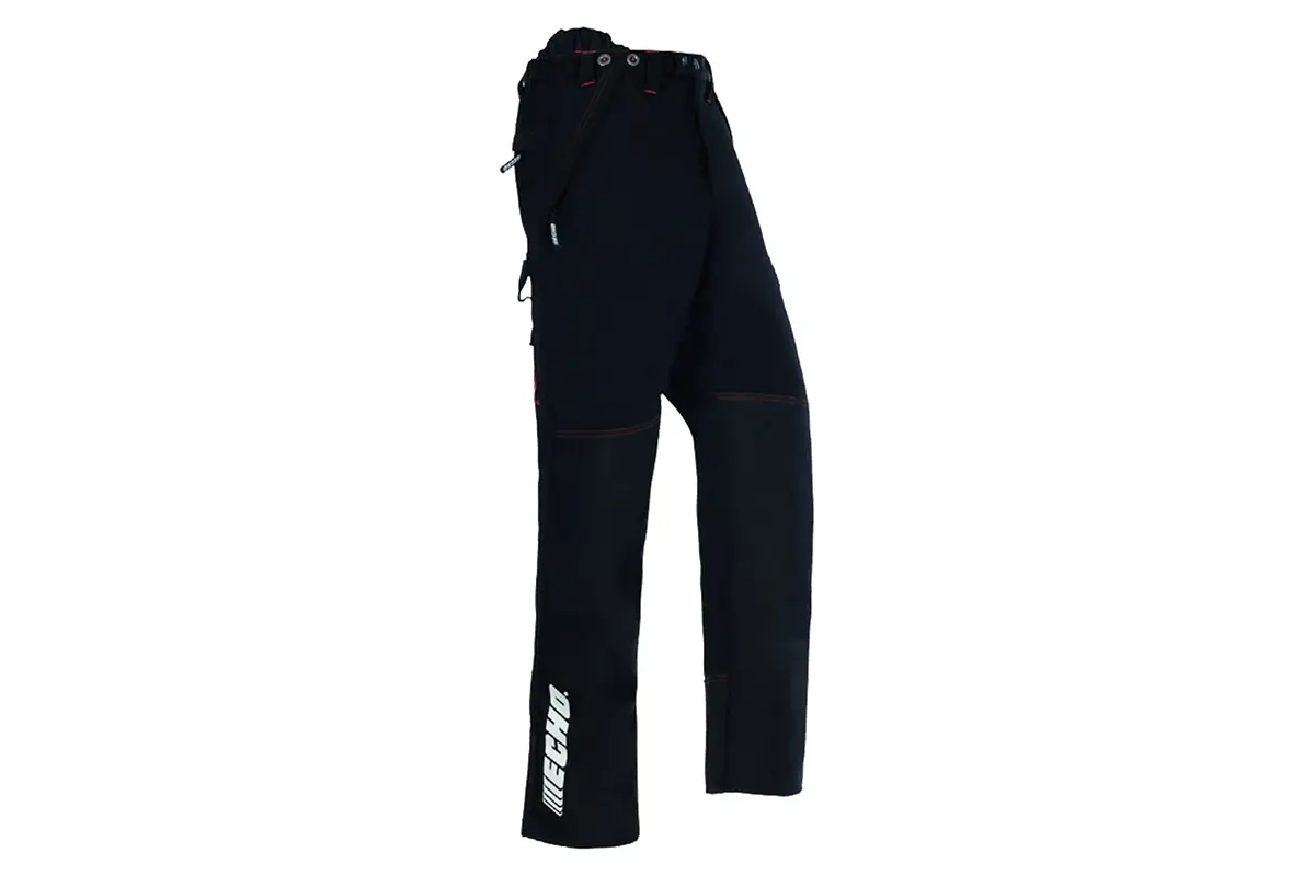 Echo Zaštitne pantalone, 6 slojeva, Klasa 1, Crne