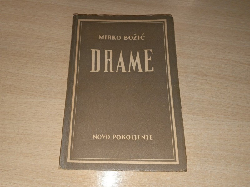 Mirko Bozic - Drame
