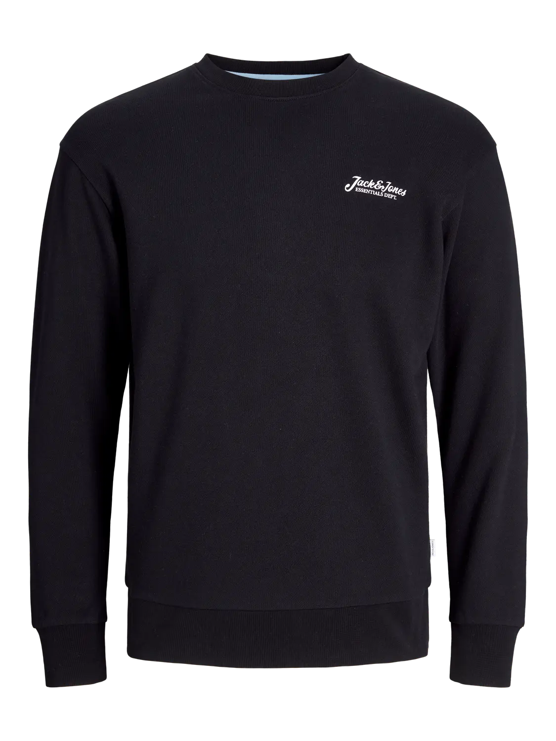 JACK & JONES Muški džemper 12268435, Crni