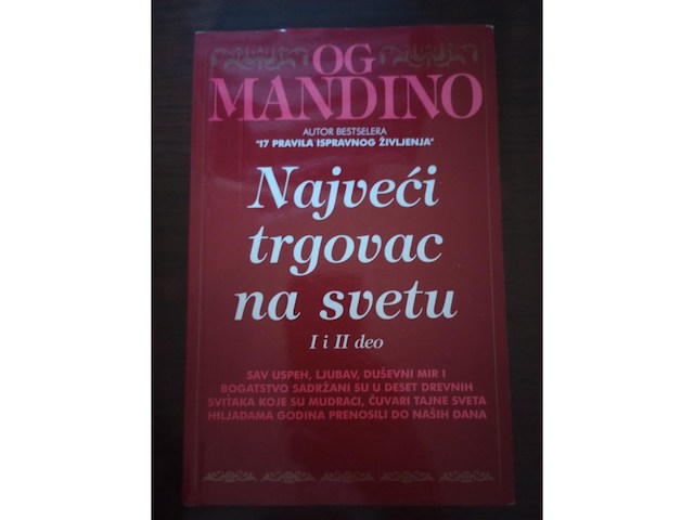 Og Mandino - Najveći trgovac na svetu I i II deo