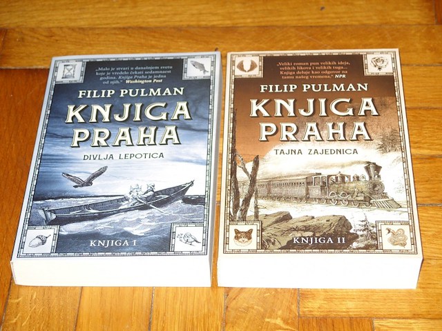 Knjiga Praha 1 i 2 - Filip Pulman (NOVO!)
