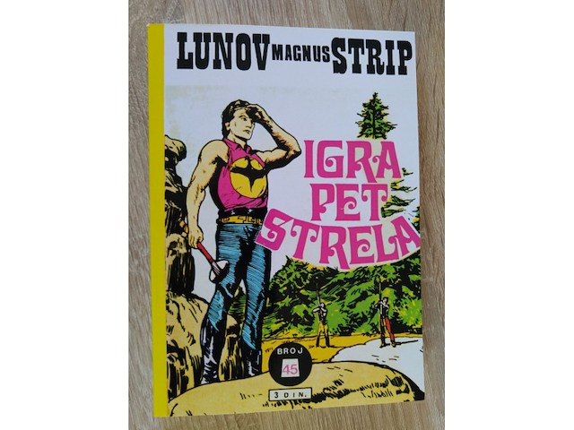 LMS 45 Zagor Igra pet strela - reprint