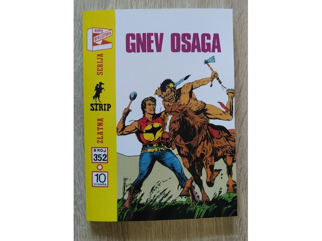 ZS 352 Zagor: Gnev osaga - reprint