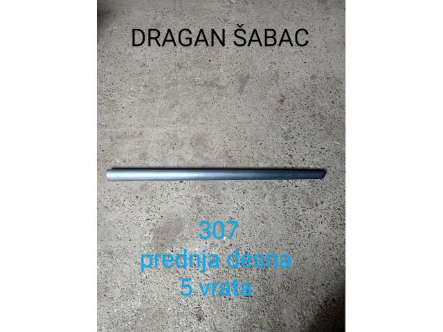 PEUGEOT 307 lajsna prednja desna 5 vrata