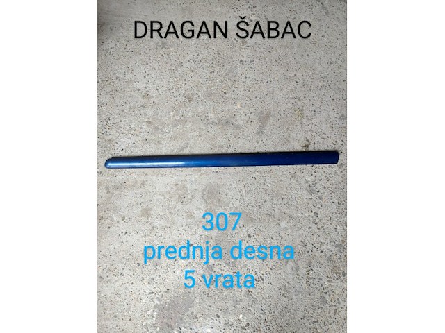 PEUGEOT 307 lajsna prednja desna 5 vrata