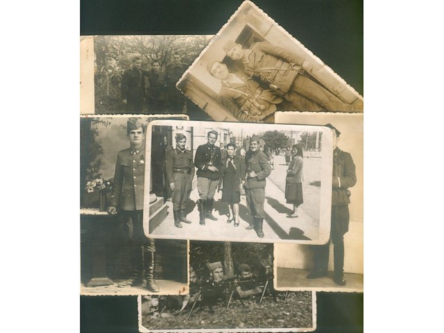WWII PARTIZANI lot 6 fotografija
