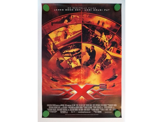 Originalni filmski plakat - xXx 2