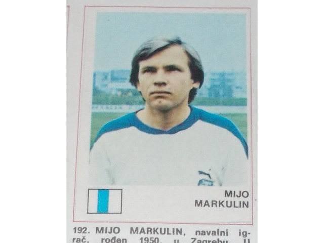 Fudbaleri i timovi  77/78    br. 192