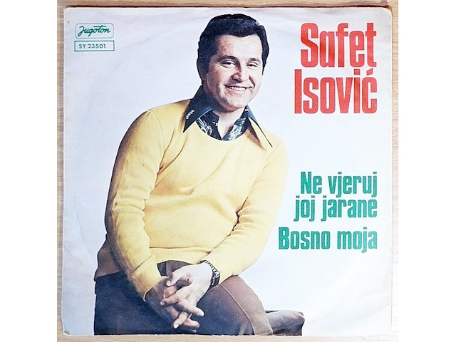 SP folk: SAFET ISOVIĆ - Ne vjeruj joj, jarane (1979) NM