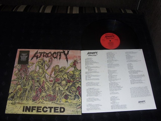 Atrocity – Infected LP Metalcore UK,EU &; USA 1990.