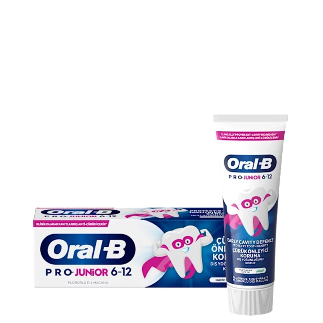 ORAL B PASTA 75ML PRO JUNIOR 6-12Y