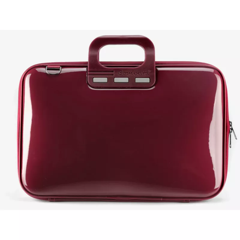 Torba BOMBATA Vernice 15,6/16 Borgogna Red