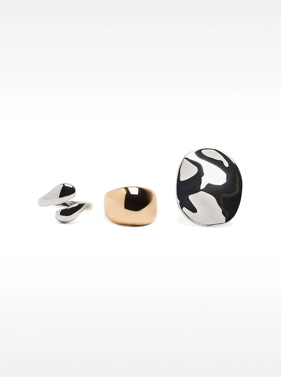 SET OF BICOLOR RINGS