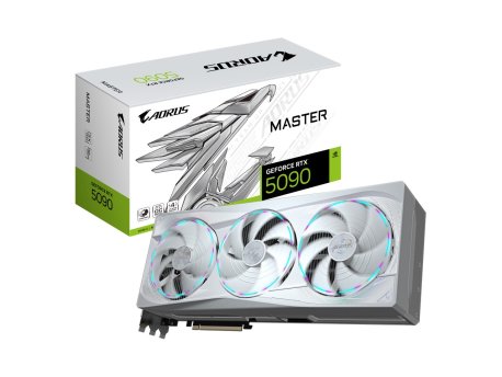 GIGABYTE NVidia GeForce RTX 5090 AORUS MASTER ICE 32GB 512bit GV-N5090AORUSM ICE-32GD