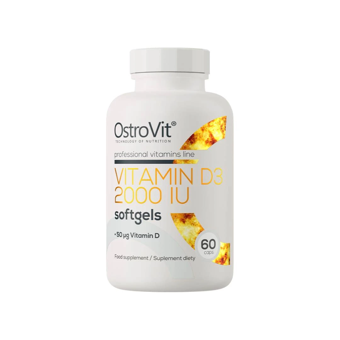 OstroVit® Vitamin D3 2000 IU 60 Kapsula