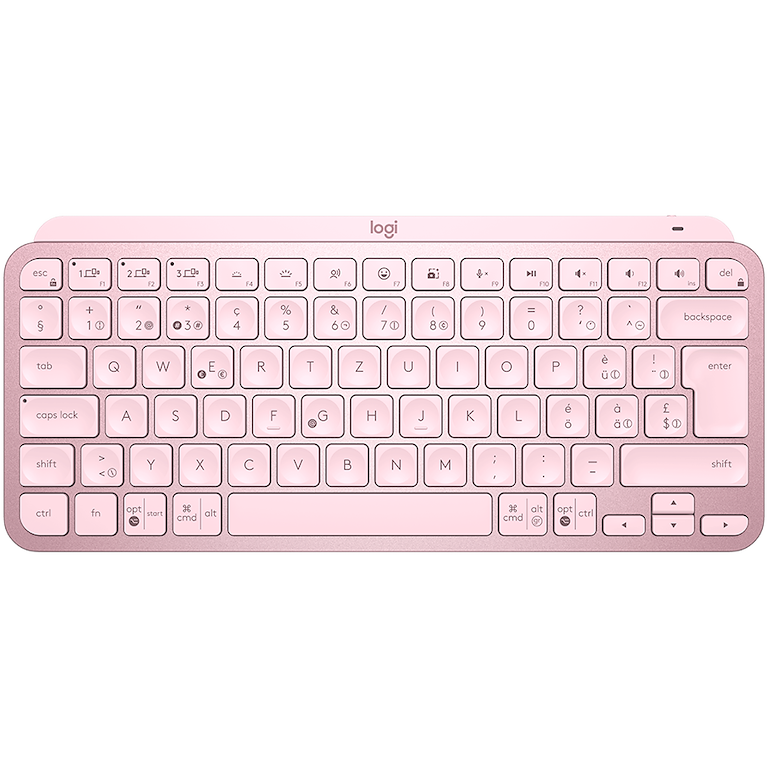 LOGITECH MX Keys Mini Bluetooth Illuminated Keyboard - ROSE - US INT'LID: EK000577259