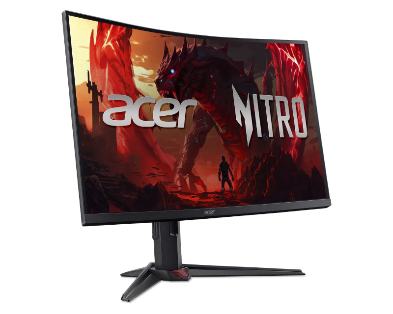 Monitor 27 ACER Nitro XZ273UP2, QHD, VA, FreeSync, 0.5ms, DP, 180Hz, gaming, zakrivljeniID: EK000718085