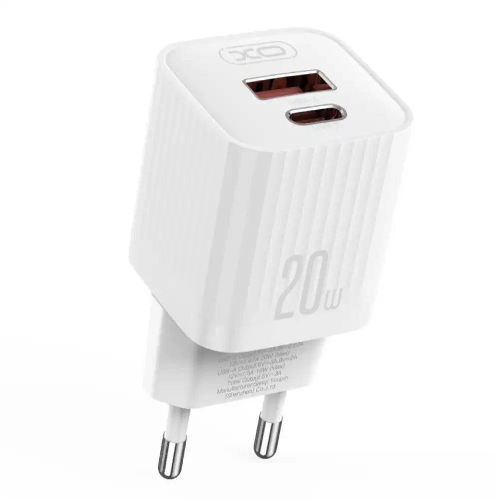 XO L147, 20W, White Punjač za Mobilni + KablID EK000723834