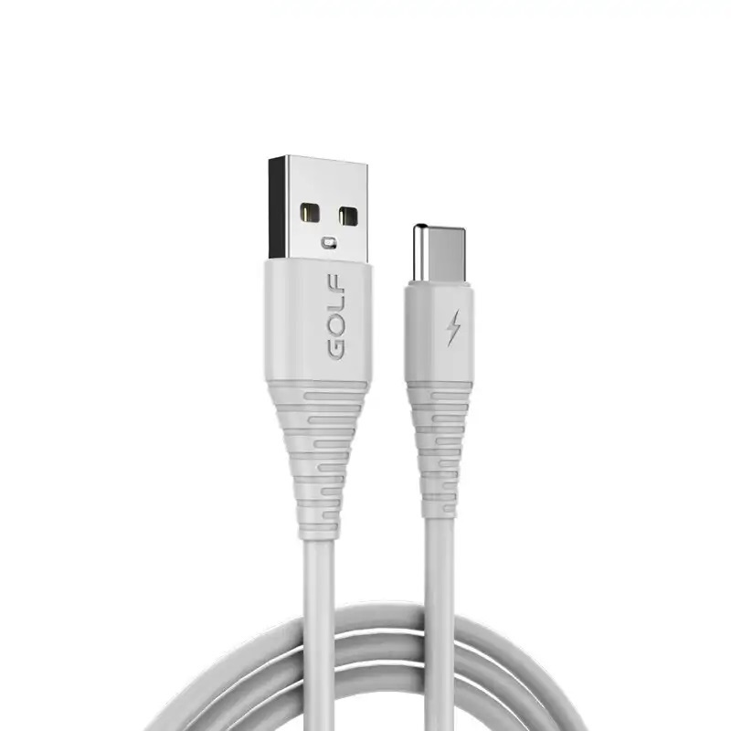 Golf GC-64t, USB-A na Tip-C, 1m, Beli KablID EK000713765