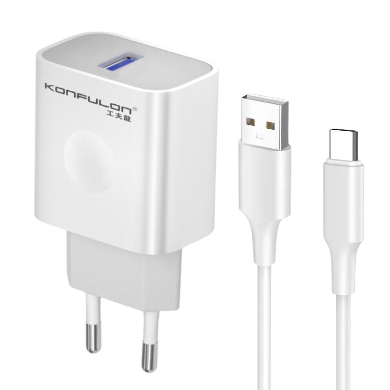 Konfulon C69C, Brzi 20W + DL49 Type C QC3,0, Punjač za mobilniID: EK000665504