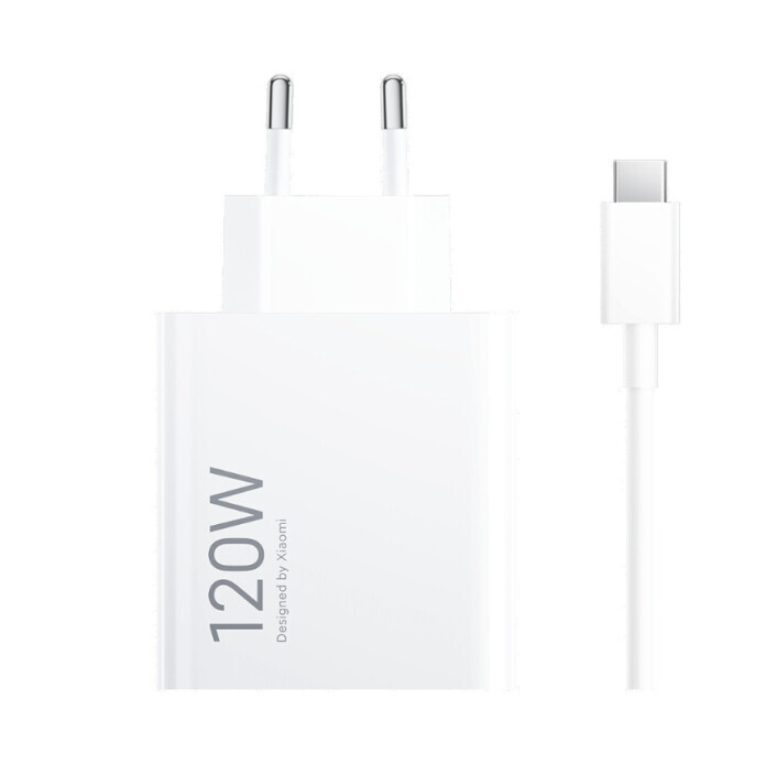 Xiaomi Kućni Punjač 120W Hypercharge Combo (Type-A) + Kabl Type C EUID EK000664929