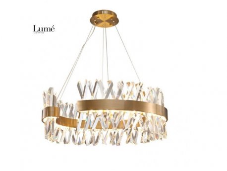 BELORE 4 LUSTER LED 48W 3000K ANTIQUE MESING