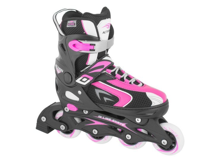 Roler pw126b roza crni pvc šina abec5 vel.xs (29-32)ID: EK000701570