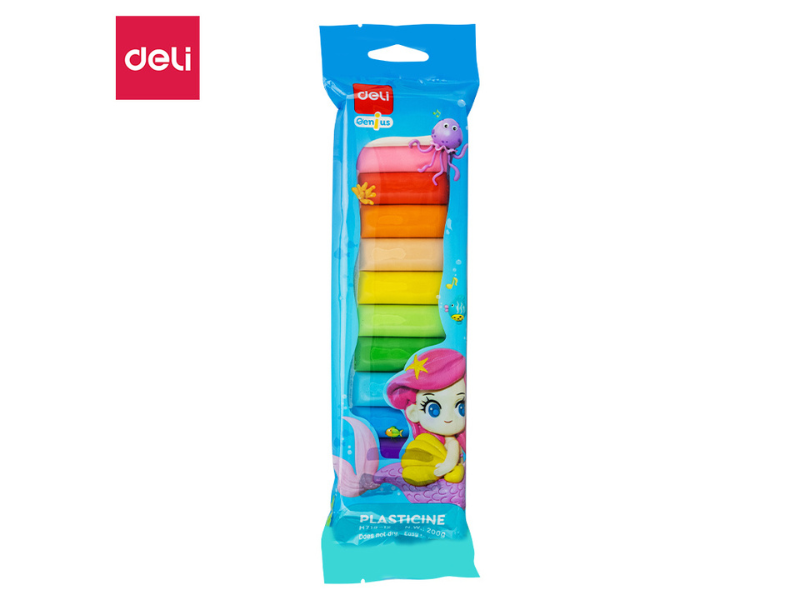 DELI PLASTELIN 200G - 12 BOJA DEZEN SIRENA EH719-12ID: EK000704073