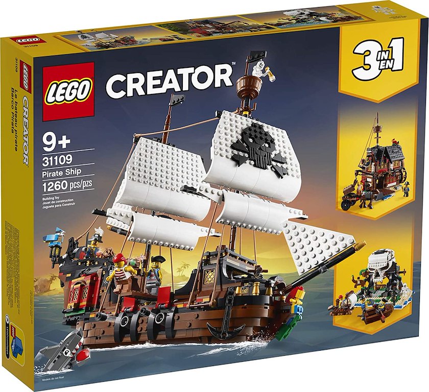 LEGO Creator 31109 gusarski brodID EK000357291