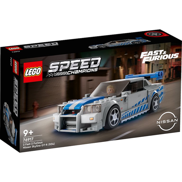 LEGO Nissan Skyline GT-R (R34) iz „Paklenih ulica 2'' 76917ID EK000678795