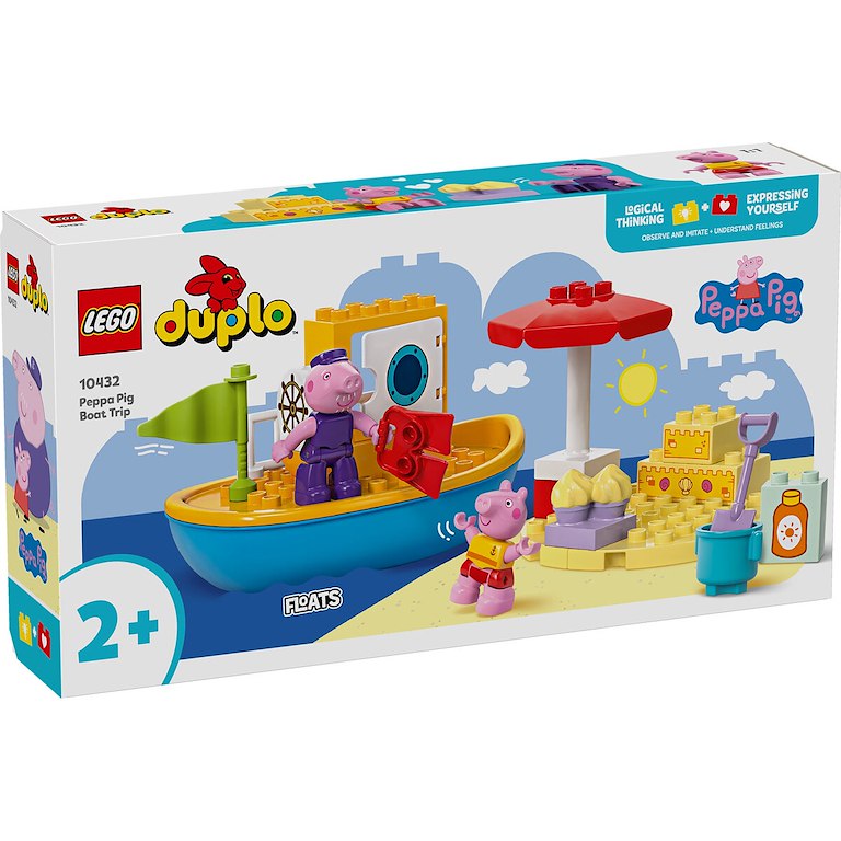 LEGO Pepa Prase i putovanje brodićem 10432ID EK000683506