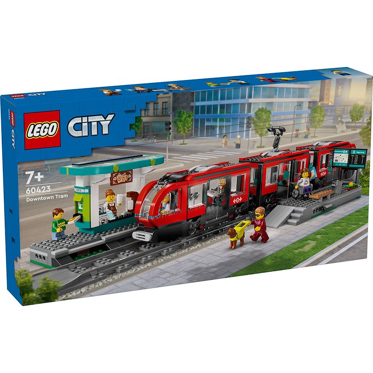 LEGO Gradski tramvaj i stajalište 60423ID EK000683342