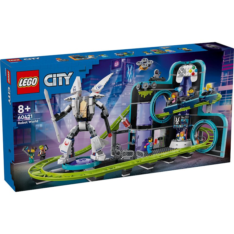 LEGO Rolerkoster-park iz Sveta robota 60421ID EK000683514