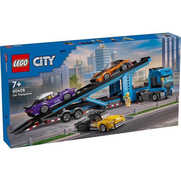 LEGO Auto-transporter sa sportskim autićima 60408ID EK000683501